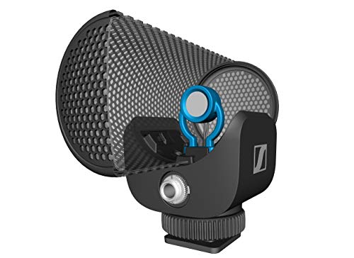 Sennheiser Professional MKE 200 Directional On-Camera Microphone with 3.5mm TRS and TRRS Connectors for DSLR, Mirrorless & Mobile,Auxiliary