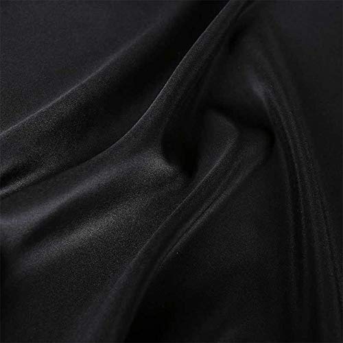 GFCC 8FTX10FT Black Backdrop Background for Photography Photo Booth Backdrop for Photoshoot Background Screen Video Recording Parties Curtain