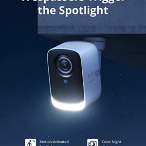 eufy security eufyCam 3C 3-Cam Kit, Security Camera Outdoor Wireless, 4K Camera, Expandable Local Storage up to 16TB, Face Recognition AI, Spotlight, Color Night Vision, No Monthly Fee