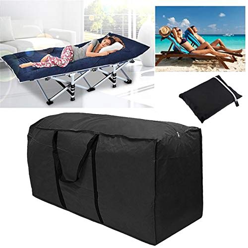 Garden Furniture Cushion Storage Bag, Outdoor Waterproof Furniture Cushion Bag, Christmas Tree Storage Bag, Heavy Duty Rip-Proof 600D Oxford Fabric Garden Bench/Rattan Cushion Covers Storage Bag