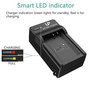 LP-E10 Battery Charger, LP Charger Compatible with Canon EOS Rebel T7, T6, T5, T3, T100, 4000D, 3000D, 2000D, 1500D, 1300D, 1200D, 1100D & More (Not for T3i T5i T6i T6s T7i)