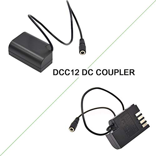 Gonine DMW-DCC12 AC Power Adapter DMW-AC8 Plus DC Coupler Kit (PANASONIC BLF-19 Battery Replacement) for PANASONIC DMC-GH3 DMC-GH4 DMC-GH3K DMC-GH4K DC-GH5 and Sigma SDQ SDQH Digital Camera.