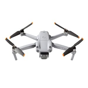 dji air 2s, drone quadcopter uav with 3-axis gimbal camera, 5.4k video, 1-inch cmos sensor, 4 directions of obstacle sensing, 31 mins flight time, 12km 1080p video transmission, mastershots, gray