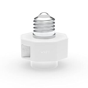 wyze lamp socket power adapter for wyze cam v3 (v3 camera sold separately)