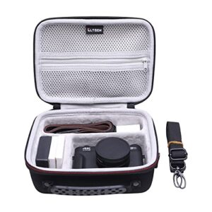 ltgem eva hard storage case for superiortek 4k digital vlogging camera for youtube autofocus camcorder for photography 48mp video camera – travel protective carrying bag