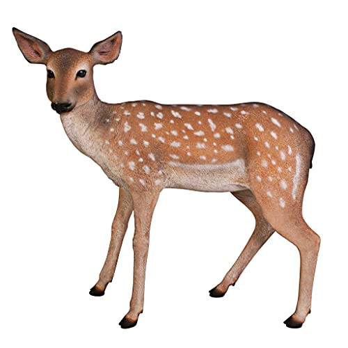 Design Toscano NE110108 Spotted Deer, Forest Fawn Sculpture, full color