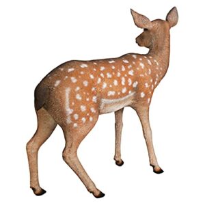 Design Toscano NE110108 Spotted Deer, Forest Fawn Sculpture, full color