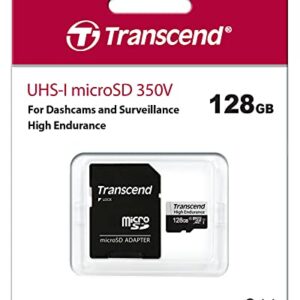 Transcend TS128GUSD350V 128GB UHS-I U1 Micro SD Memory Card