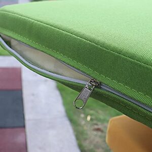 Hruile 2 3 Seater Garden Long Bench Cushion Pad Mat with Fixing Ties, 5cm Thick Bench Seat Cushion Pad, Waterproof Seat Pad for Outdoor Patio Furniture Swing Chair