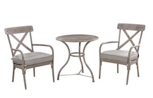 liberty garden patio sc-k-401-3 marquette 3-piece bistro set, distressed umber