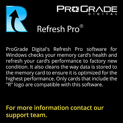 Prograde Digital SD UHS-II 256GB Card V60 –Up to 130MB/s Write Speed and 250 MB/s Read Speed | for Professional Vloggers, Filmmakers, Photographers & Content Curators