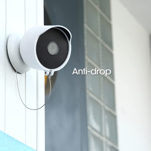 Wasserstein Anti-Theft Mount for Google Nest Cam Outdoor or Indoor, Battery - Made for Google Nest (Camera Not Included)