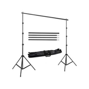 background stand backdrop support system kit 8ft by 10ft wide by fancierstudio tb30