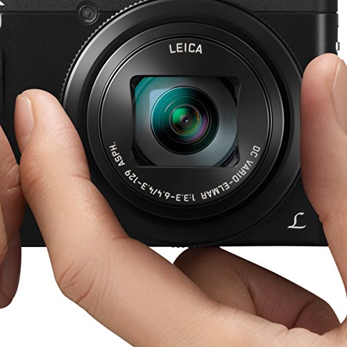 Panasonic LUMIX DC-ZS70K, 20.3 Megapixel, 4K Digital Camera, Touch Enabled 3-Inch 180 Degree Flip-front Display, 30X LEICA DC VARIO-ELMAR Lens, WiFi (Black)