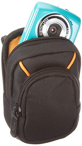 Amazon Basics Medium Point and Shoot Camera Case - 5 x 3 x 2 Inches, Black