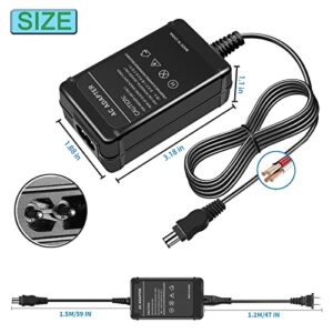 TKDY AC-L200 for Sony Handycam Camcorder Charger DCR-SX40 DCR-SX44 DCR-SR45 DCR-SR47 DCR-SX63 DCR-SX65 DCR-SX85 DCR-DVD105 DVD108 DVD610 DCR-SR62 DCR-SR68 AC Power Adapter Cord.