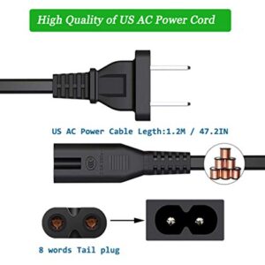 TKDY AC-L200 for Sony Handycam Camcorder Charger DCR-SX40 DCR-SX44 DCR-SR45 DCR-SR47 DCR-SX63 DCR-SX65 DCR-SX85 DCR-DVD105 DVD108 DVD610 DCR-SR62 DCR-SR68 AC Power Adapter Cord.