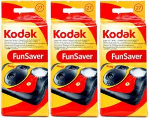 disposable kodak camera [camera] 3pack