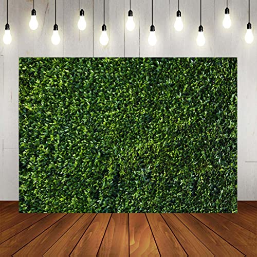 Art Studio Green Leaves Photography Backdrops Spring Nature Party Decoration Outdoorsy Theme Newborn Baby Shower Backdrop Wedding Photo Background Studio Props Booth 8x6ft Vinyl