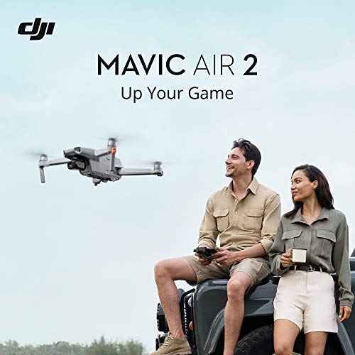 DJI Mavic Air 2 Fly More Combo with DJI Smart Controller - Drone Quadcopter UAV with 48MP Camera 4K Video 1/2"" CMOS Sensor 3-Axis Gimbal 34min Flight Time ActiveTrack 3.0, Gray