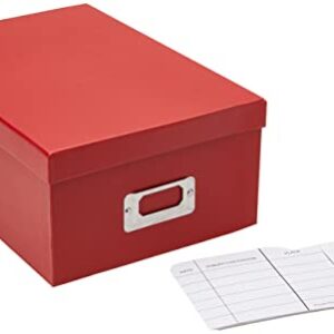 Pioneer Photo Albums Photo Storage Box - Bright Red