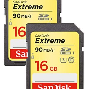 Extreme SDHC 16GB Class 10 2-Pack