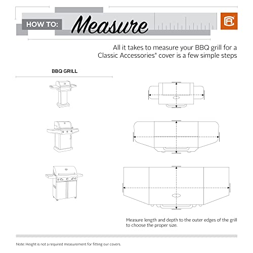 Classic Accessories 73912-WB Veranda Grill Cover fits the Weber Genesis