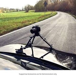 CAMTREE Professional Gripper Campod Car Mount Stabilizer w Black Triple Vacuum Suction Cup. for DSLR Video Camera up to 20kg/44lbs (G-51)