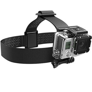 sabrent gopro head strap camera mount [compatible with all gopro cameras] (gp-hdst)