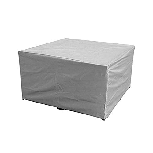 DOITOOL Rectangular Table Chair Dust Cover Garden Waterproof Cover Heavy Duty Patio Furniture Covers Outdoor Dining Table Chair Set Covers for Home Garden Outside Use 180x120x74cm