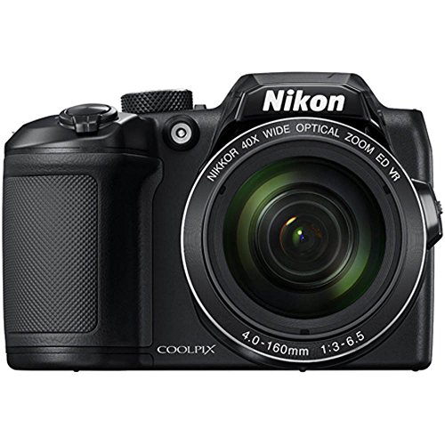 Nikon COOLPIX B500 16MP 40x Optical Zoom Digital Camera w/Wi-Fi Black Bundle with Deco Gear Photography Bag Case + Software Kit + 16GB SDHC Memory Card & Accessories