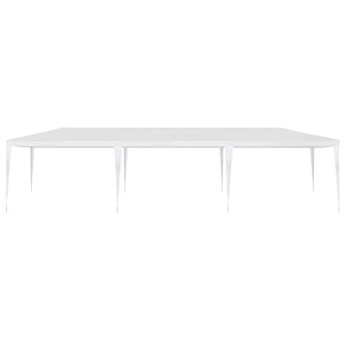 Festnight 10' x 30' Garden Outdoor Gazebo Canopy Pop Up Sun Steel Frame Shade Heavy Duty Patio Party Wedding Tent BBQ Camping Shelter Waterproof Pavilion Cater Events White