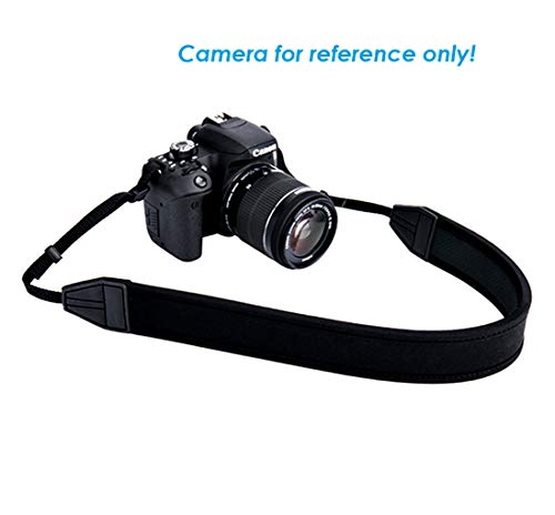 Fotasy Anti-Slip Elastic Neoprene Neck Strap for Canon 6D 5D IV III II 7D II 80D 70D 60D 3000D 1500D 1300D 1200D 1100D 1000D 760D 750D 700D 650D 600D