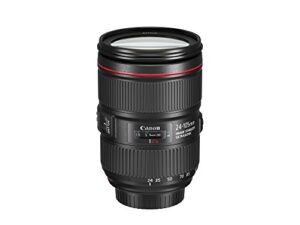 canon ef 24–105mm f/4l is ii usm lens, black – 1380c002