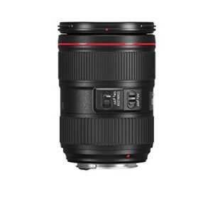 Canon EF 24–105mm f/4L is II USM Lens, Black - 1380C002