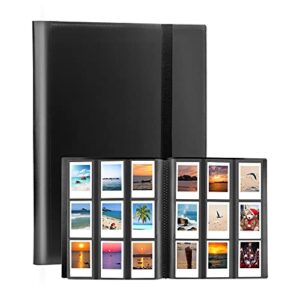 432 pockets photo album for fujifilm instax mini camera, polaroid camera, for fujifilm instax mini 11 12 9 40 evo liplay 8 7+ instant camera, photo album for polaroid kodak hp zink 2×3″ photo (black)