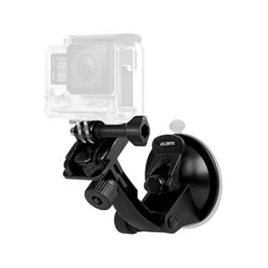 Sametop Suction Cup Mount Compatible with Gopro Hero 11, 10, 9, 8, 7, 6, 5, 4, Session, 3+, 3, 2, 1, Hero (2018), Max, Fusion, DJI Osmo Action Cameras; Perfect for Car Windshield and Window