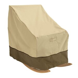 classic accessories veranda water-resistant 32 inch rocking chair cover, patio furniture covers