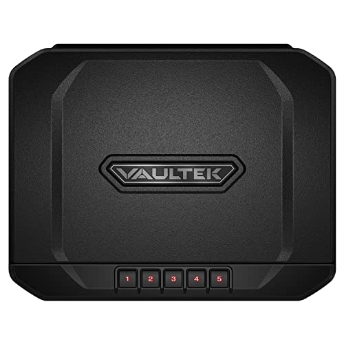 VAULTEK Essential Series Quick Access Handgun Safe with Auto Open Lid and Rechargeable Lithium-ion Battery (VE20) (Compact Safe)