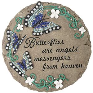 carson “butterflies heaven” beadworks garden stone