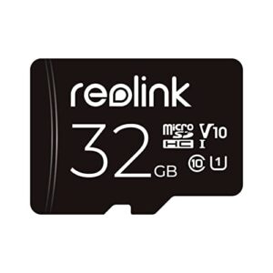 reolink 32gb microsd hc uhs-i memory card, class 10 tf memory card compatible with reolink surveillance camera