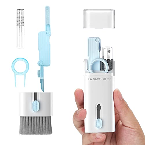 LA BARFUMERIE Electronics Cleaner Kit. Keyboard Brush, Airpod Cleaning Tool, Phone Screen Cleaner. for Computers, MacBooks, Laptops, Airpods Pro, Headphones.