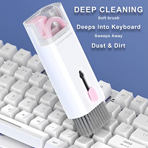 LA BARFUMERIE Electronics Cleaner Kit. Keyboard Brush, Airpod Cleaning Tool, Phone Screen Cleaner. for Computers, MacBooks, Laptops, Airpods Pro, Headphones.