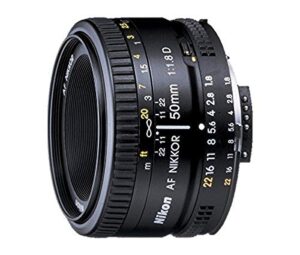 nikon af fx nikkor 50mm f/1.8d lens for nikon dslr cameras