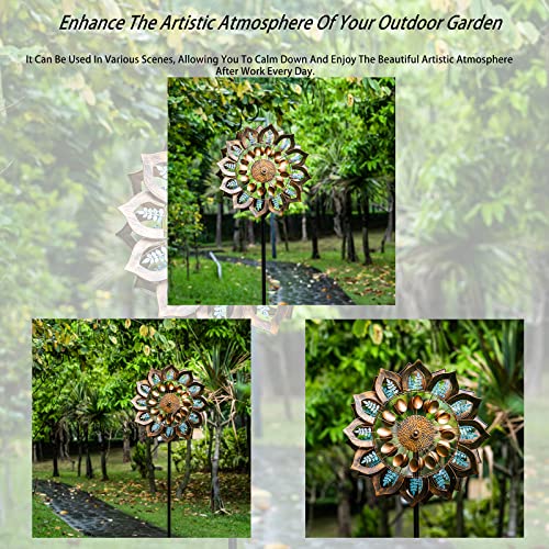 WEHLUCK Wind Spinner Wind Spinners for Yard and Garden