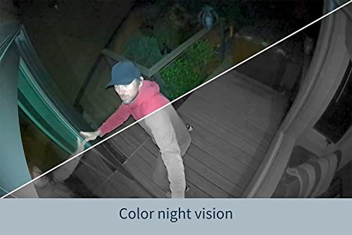 Arlo Pro 4 Spotlight Camera - 1 Pack - Wireless Security, 2K Video & HDR, Color Night Vision, 2 Way Audio, Direct to WiFi No Hub Needed, VMC4050P - White (Renewed)