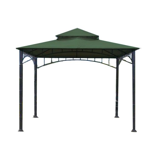 Garden Winds Replacement Canopy Top Cover for Madaga Gazebo - Riplock 350 - Green