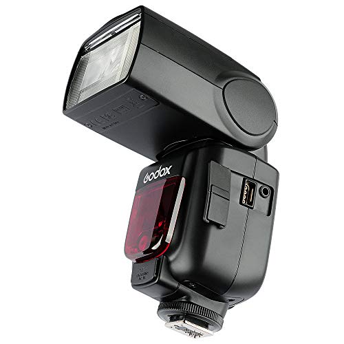 Godox TT600 Camera Flash Speedlite Master Slave Off GN60 Built-in 2.4G Wireless X System Transmission Compatible for Canon, Nikon, Pentax, Olympus, Fuji and Other DSLR Camera with Standard Hotshoe