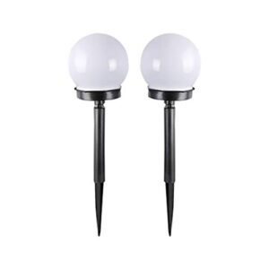 led yard path power garden 2pcs light patio road cz ball outdoor solar lamp led light 10 led light string