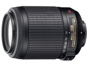 nikon 55-200mm f/4-5.6g ed if af-s dx vr [vibration reduction] nikkor zoom lens bulk packaging (white box, new)